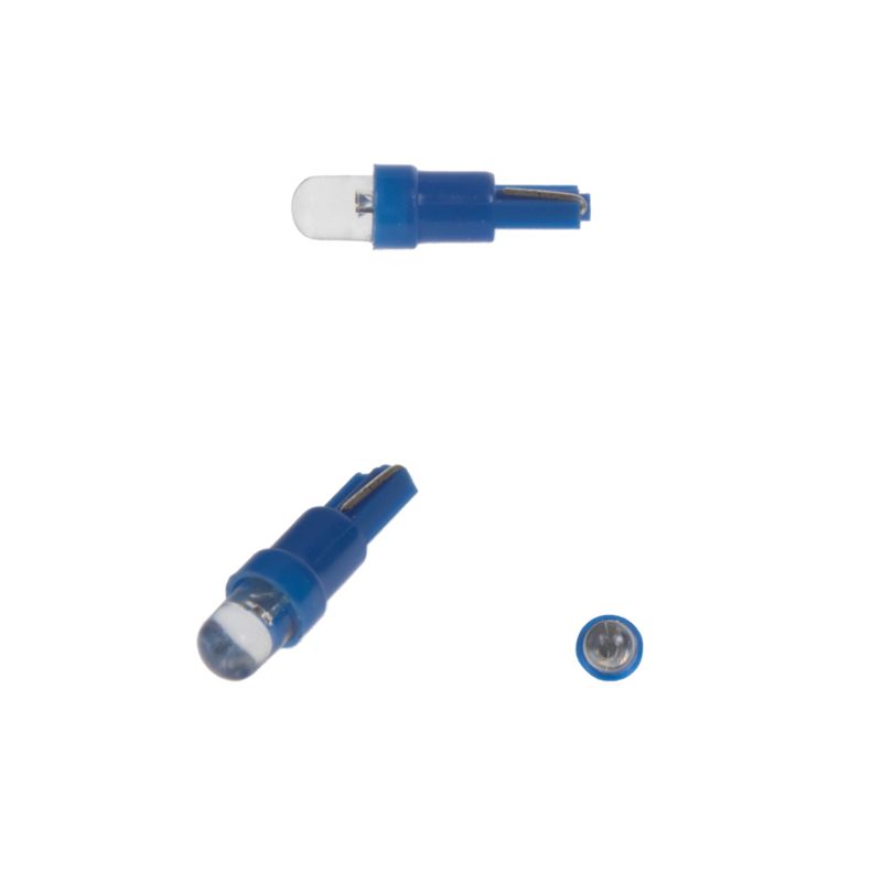 Led autožiarovka W2x4,6d / T5 / 12V - modrá LED (2ks) - SpeedTech.sk